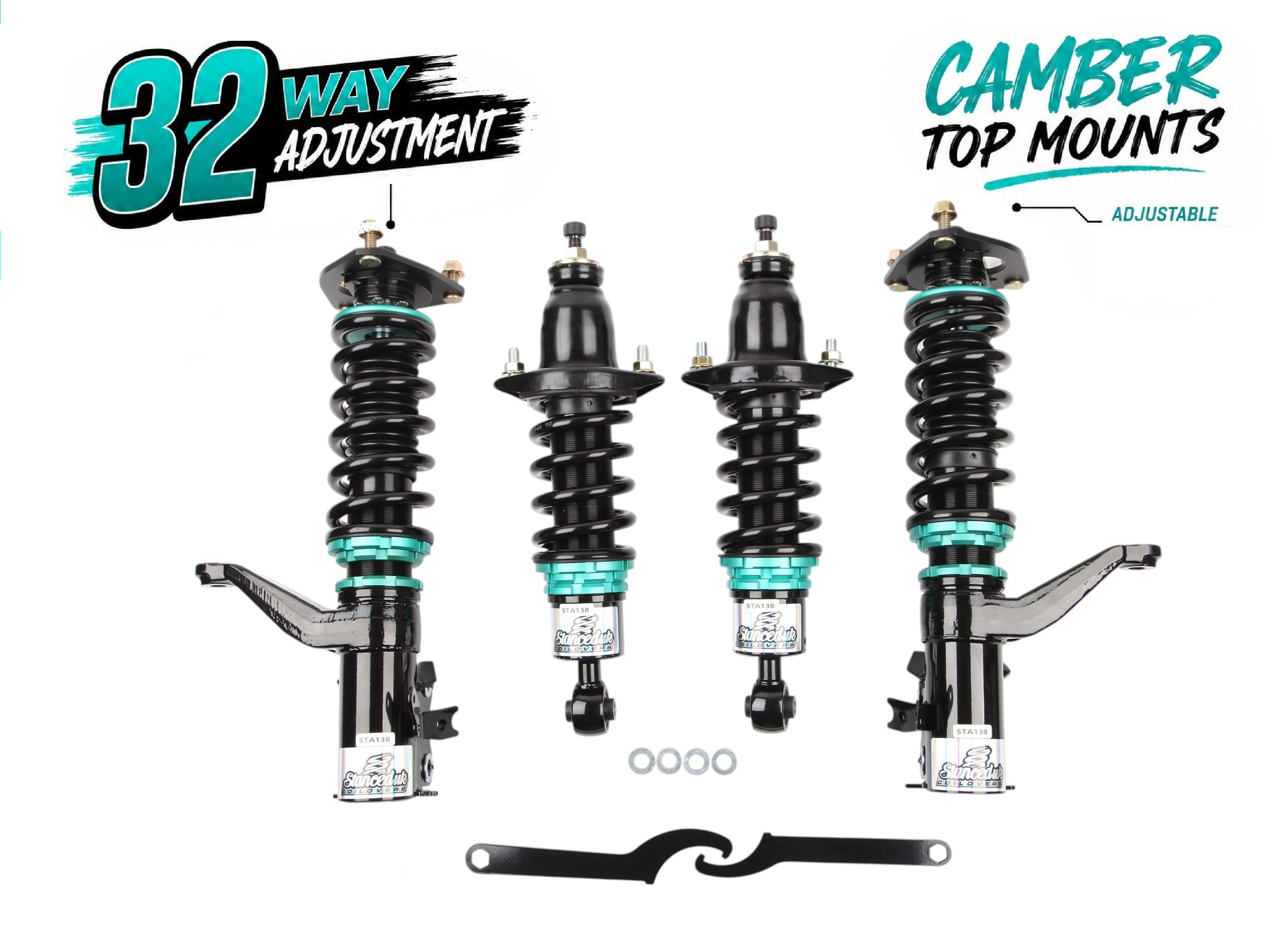 Honda Civic Type R EP3 Premium Coilovers | Stanced UK